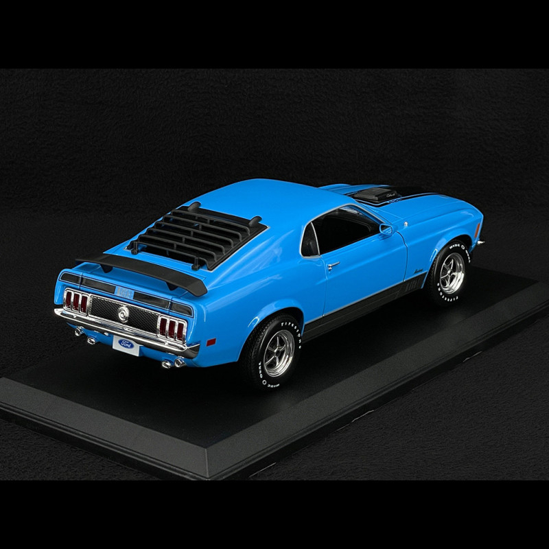 Ford Mustang Mach 1 1970 Blue 1/18 Maisto MAI31453BL