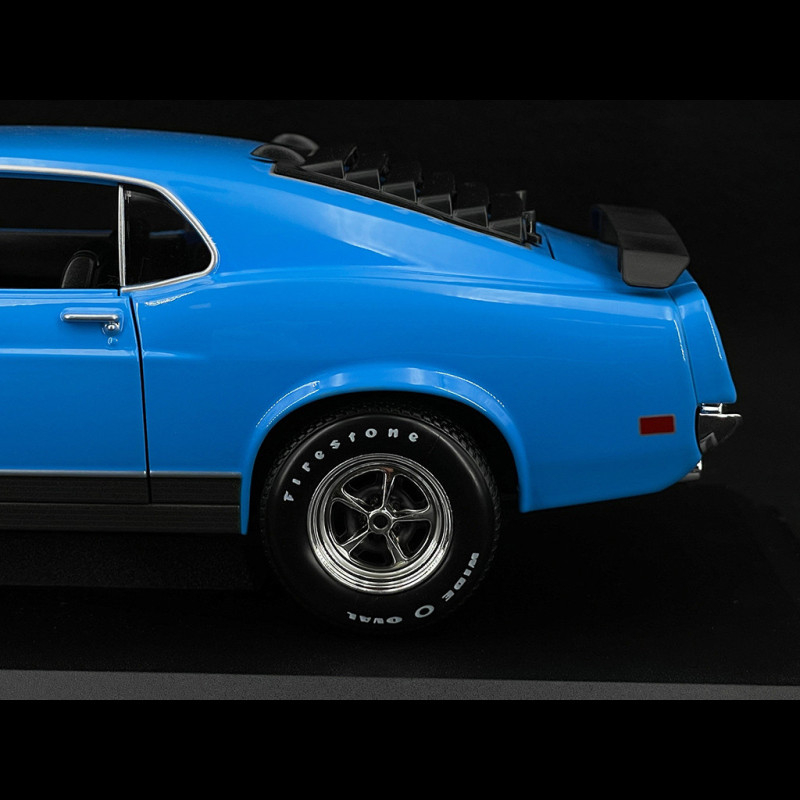 Ford Mustang Mach 1 1970 Blue 1/18 Maisto MAI31453BL