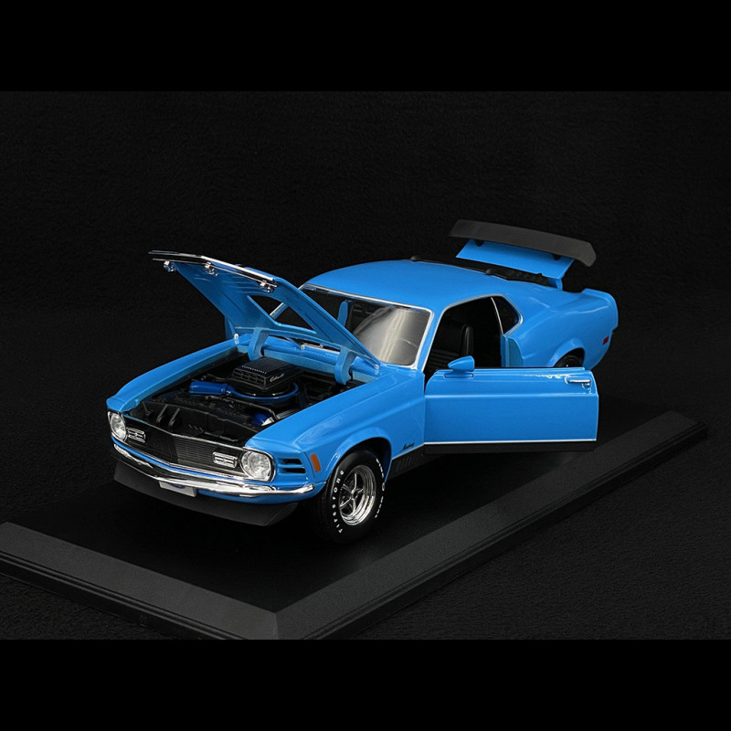 Ford Mustang Mach 1 1970 Blue 1/18 Maisto MAI31453BL