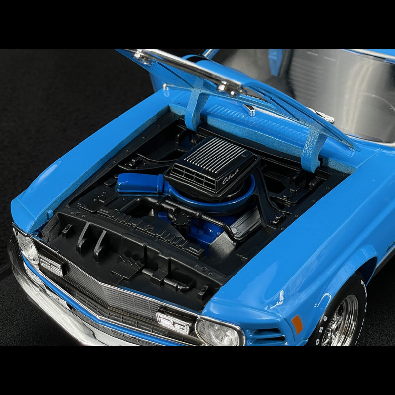 Ford Mustang Mach 1 1970 Blue 1/18 Maisto MAI31453BL