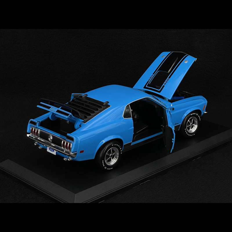 Ford Mustang Mach 1 1970 Blue 1/18 Maisto MAI31453BL