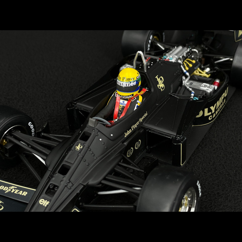 Ayrton Senna Lotus 97T n° 12 2nd Monaco GP 1985 F1 1/18 Werk83 W18056001