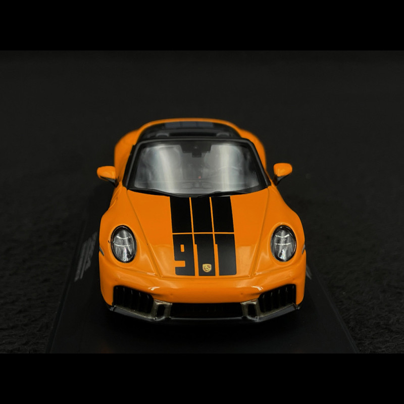 Porsche 911 Spirit 70 Type 992 Cabriolet 2025 Signal Orange 1/43 Spark ...