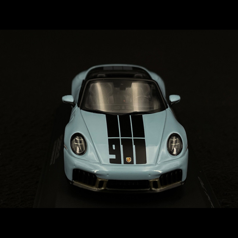 Porsche 911 Spirit 70 Type 992 Cabriolet 2025 Messen Blue 1/43 Spark ...