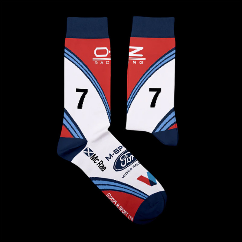 Inspiration Colin McRae Ford Focus WRC M-Sport Socken / Blau / Weiß ...