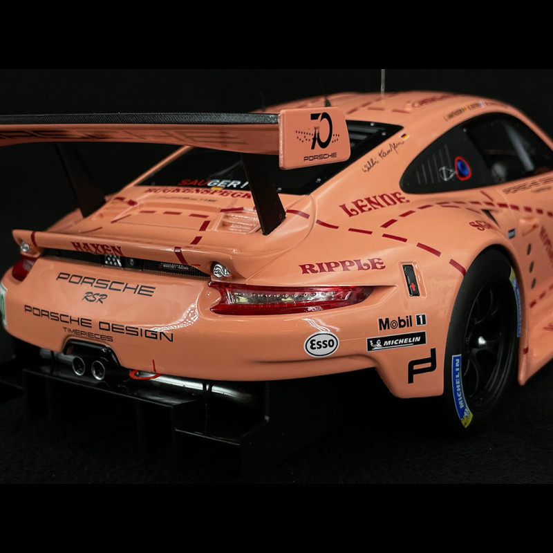 Porsche 911 RSR Type 991 n° 92 "Cochon Rose" Vainqueur 24h Le Mans 2018 ...