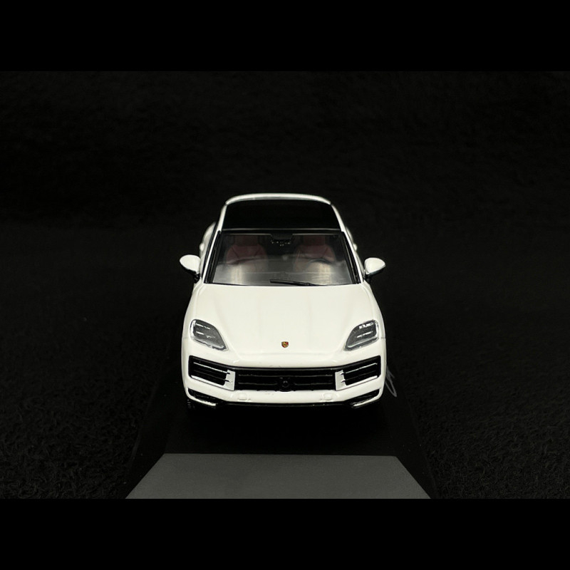 Porsche Cayenne E-Hybrid Coupe 2024 Carrara White Metallic 1/43 Solido ...
