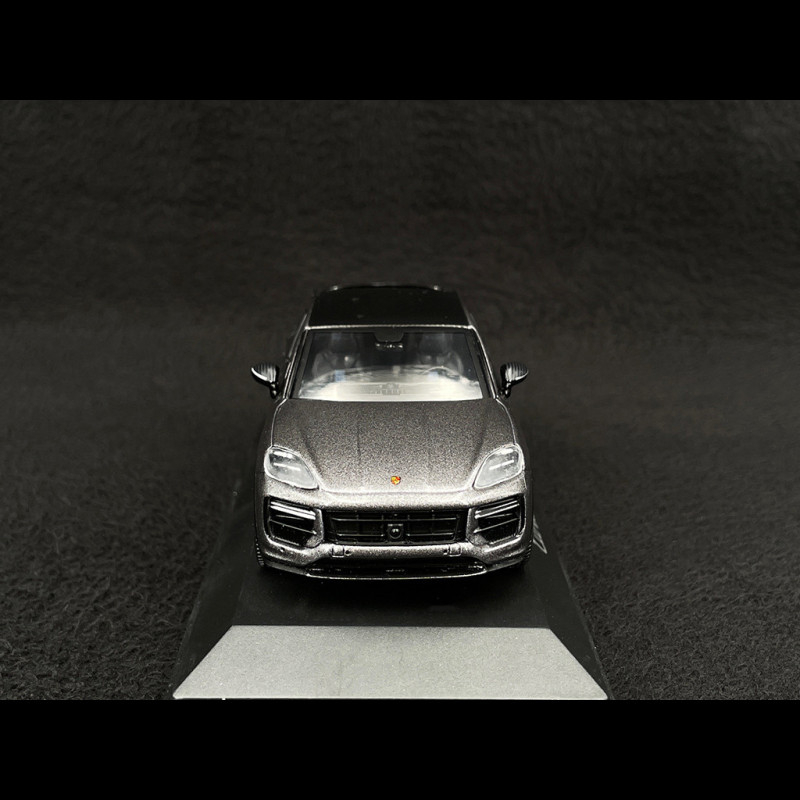 Porsche Cayenne Turbo GT Coupe 2024 Quartz Grey Metallic 1/43 Solido ...