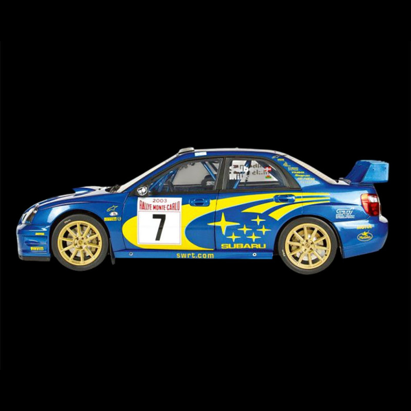 Kit Subaru Impreza S9 WRC n° 7 Monte Carlo Rally 2003 with Headlights ...
