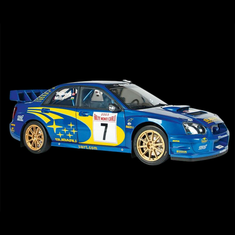 Kit Subaru Impreza S9 WRC n° 7 Monte Carlo Rally 2003 with Headlights ...