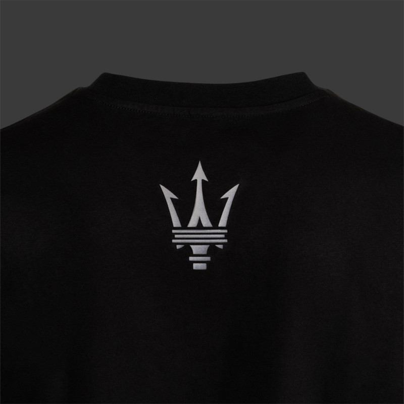 Maserati T-Shirt Rubber Black MA241M001 - men