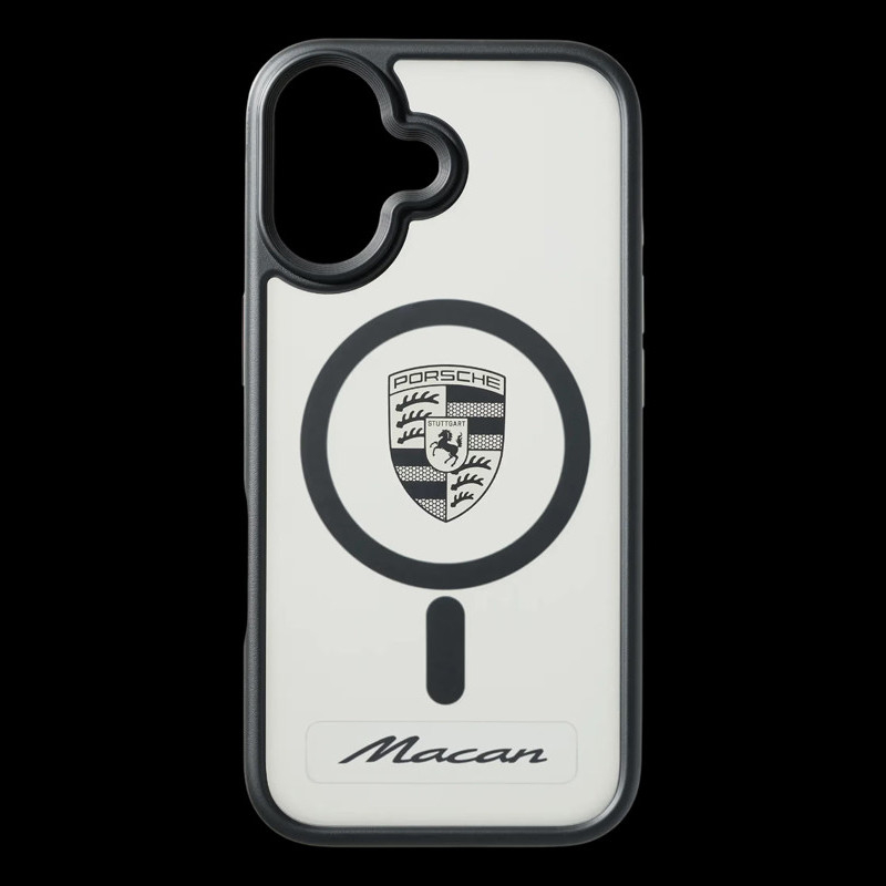 Porsche Hard Case iPhone 17 Black / Transparent Customisable WAP0300010TSNC