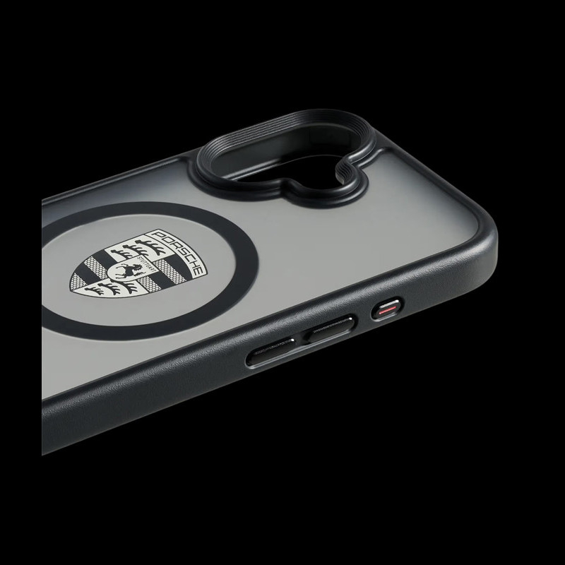 Porsche Hard Case iPhone 17 Black / Transparent Customisable WAP0300010TSNC