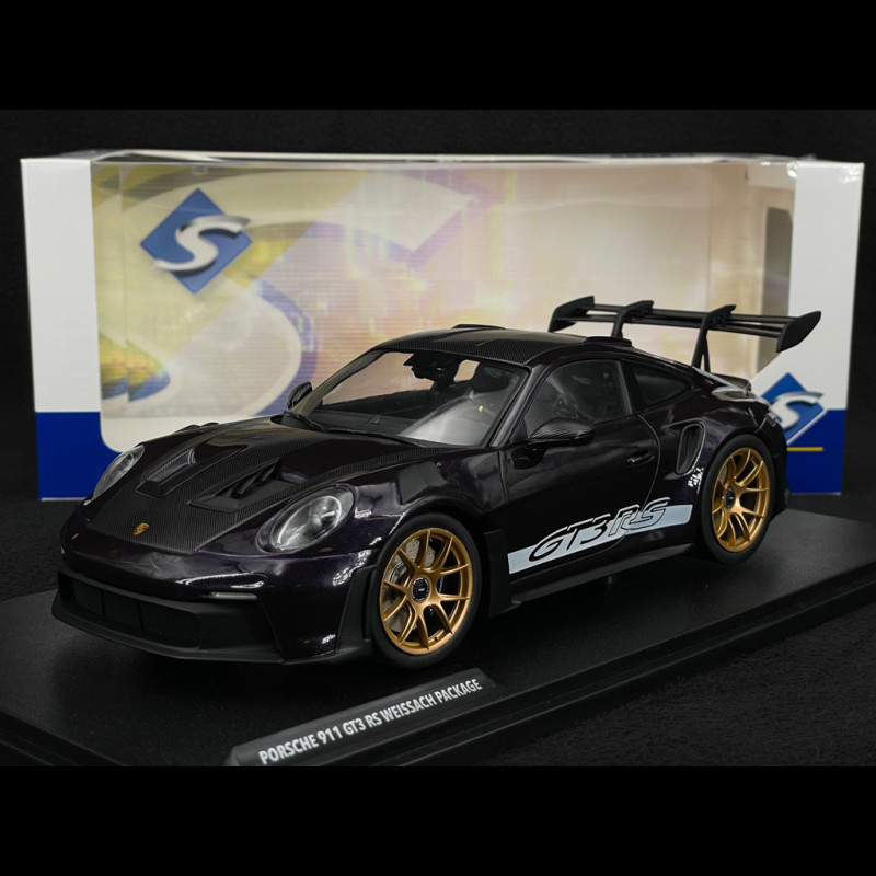 Porsche 911 GT3 RS Type 992 Weissach Package 2024 Viola Metallic 1/18 ...