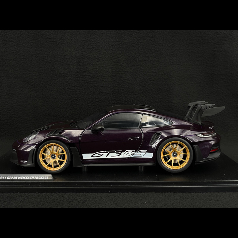 Porsche 911 GT3 RS Type 992 Weissach Package 2024 Viola Metallic 1/18 ...