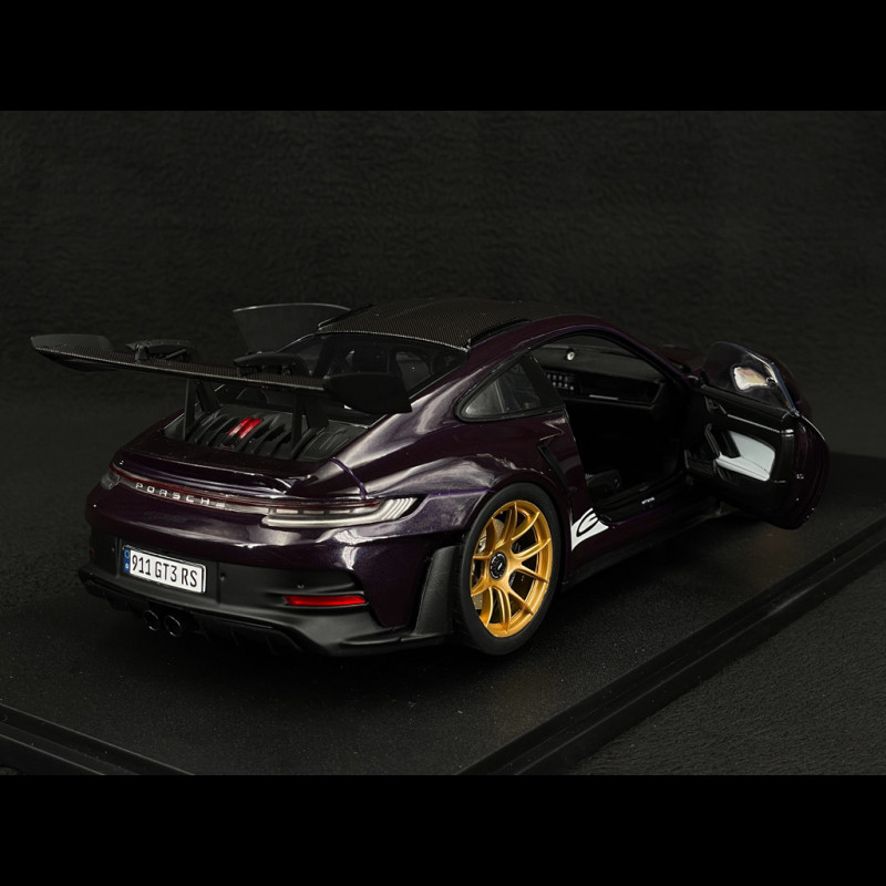 Porsche 911 GT3 RS Type 992 Weissach Package 2024 Viola Metallic 1/18 ...