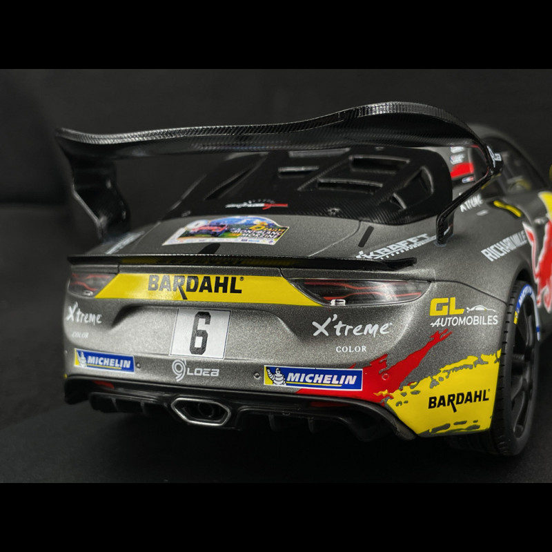 Alpine A110 RGT+ n° 6 Winner Mont Blanc Rally 2024 1/18 Solido S1801630