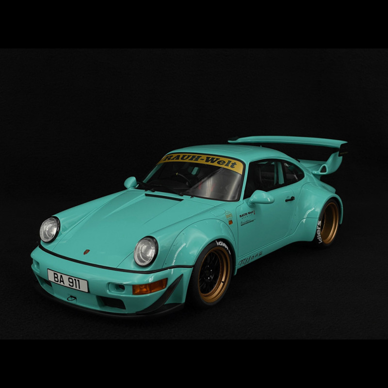 Porsche 911 RWB Type 964 Tiffany 2020 Tiffany Blue 1/12 GT Spirit GT951