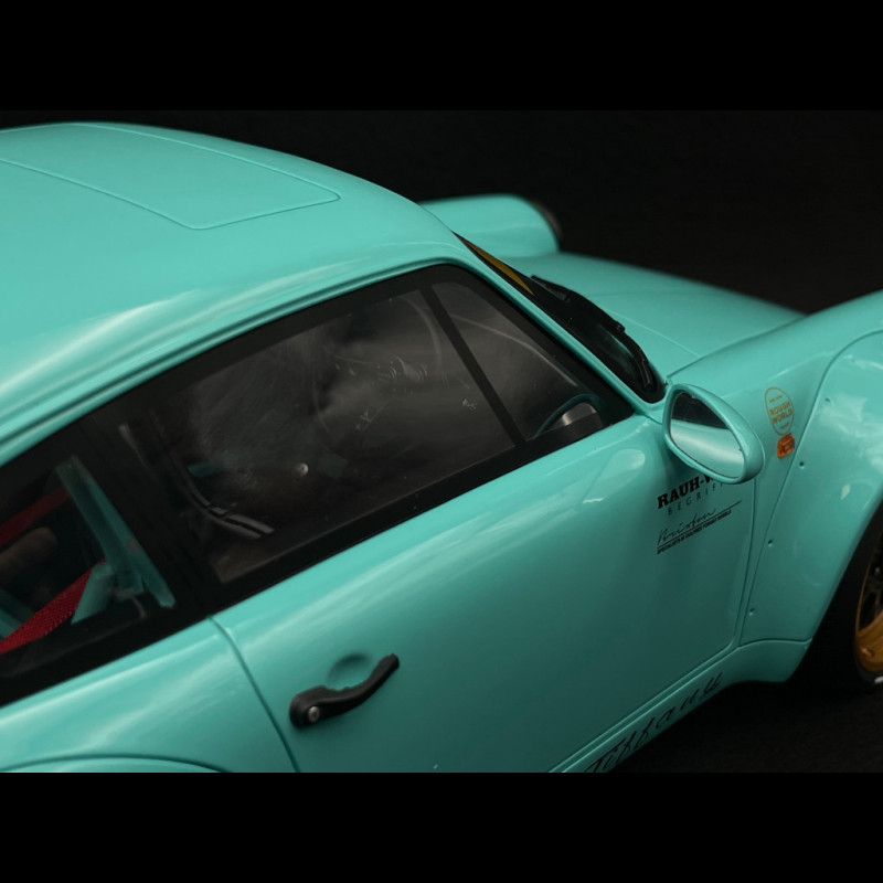 Porsche 911 RWB Typ 964 Tiffany 2020 Tiffany-Blau 1/12 GT Spirit GT951