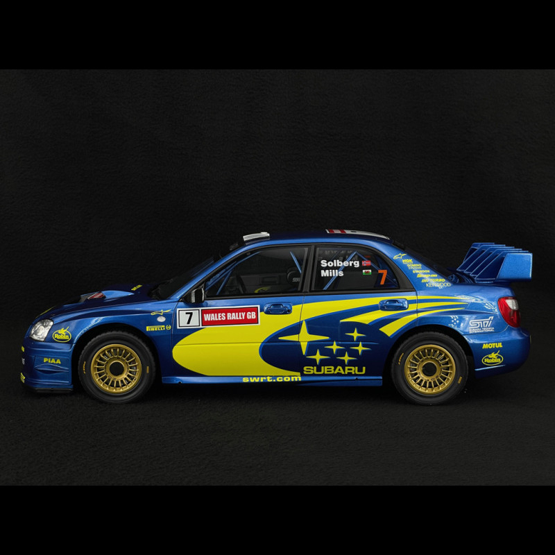 Subaru Impreza S9 WRC n° 7 Winner Great Britain Rally 2003 1/12 ...
