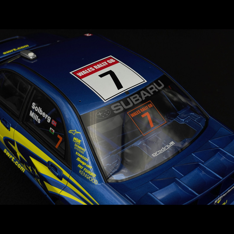 Subaru Impreza S9 WRC n° 7 Winner Great Britain Rally 2003 1/12 ...