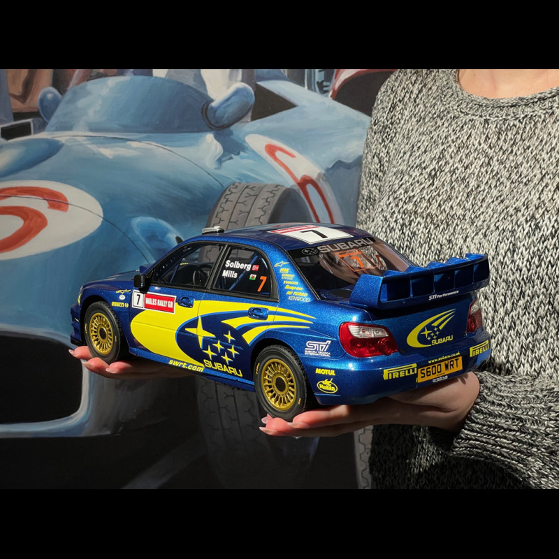 Subaru Impreza S9 WRC n° 7 Winner Great Britain Rally 2003 1/12 ...