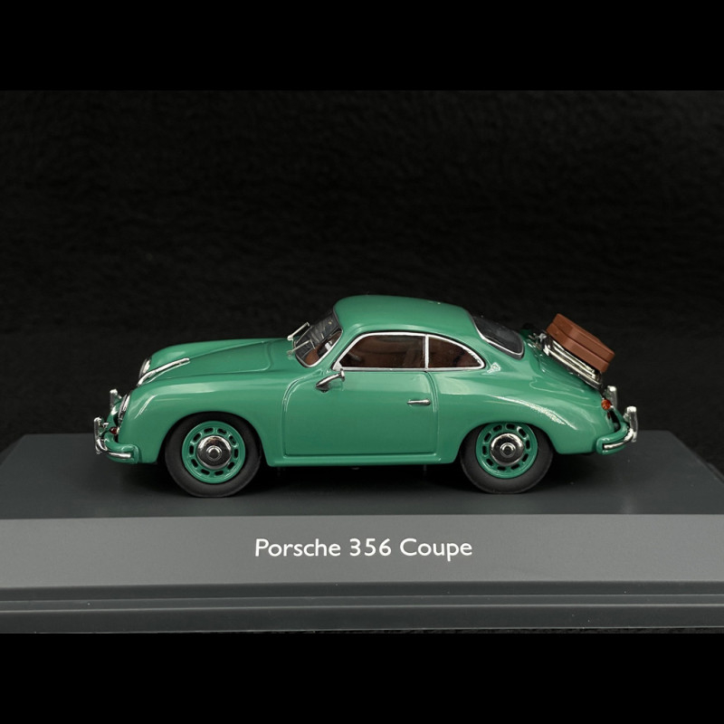 Porsche 356 Coupé 1952 With Luggage Rack Green 1/43 Schuco 450725400