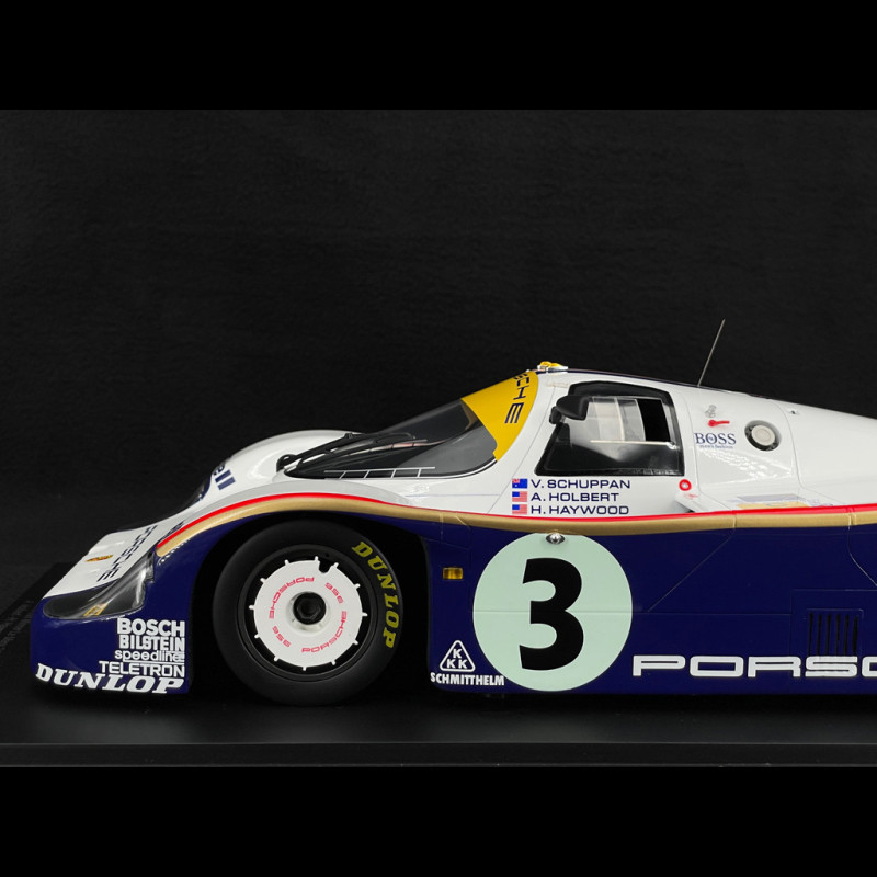 Porsche 956 n° 3 Vainqueur 24h Le Mans 1983 1/12 Spark 12LM83