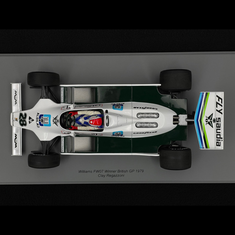 Clay Regazzoni Williams FW07 n° 28 Winner British GP 1979 F1 1/18 Spark ...