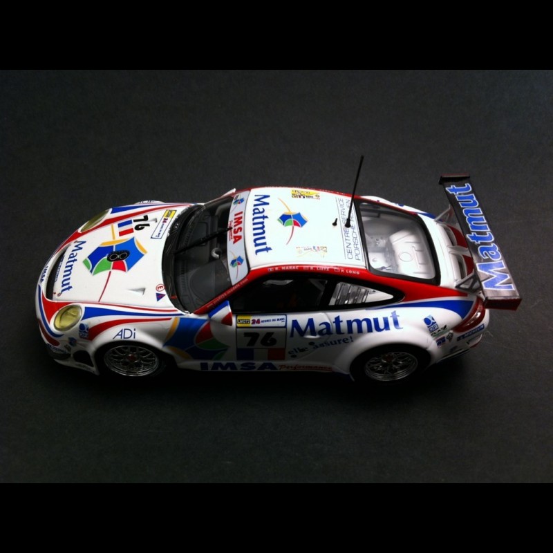 Porsche 997 GT3 RSR n°76 Matmut LM 2008 1/43 Minichamps MAP02095213