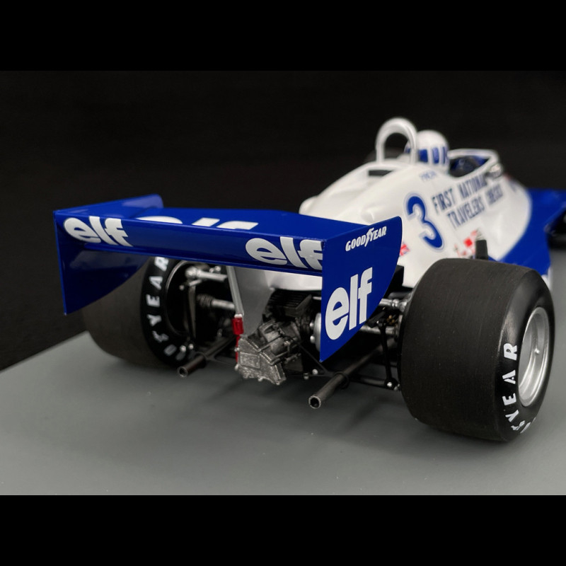 Didier Pironi Tyrrell 008 n° 3 5th Monaco GP 1978 F1 1/18 Spark 18S721