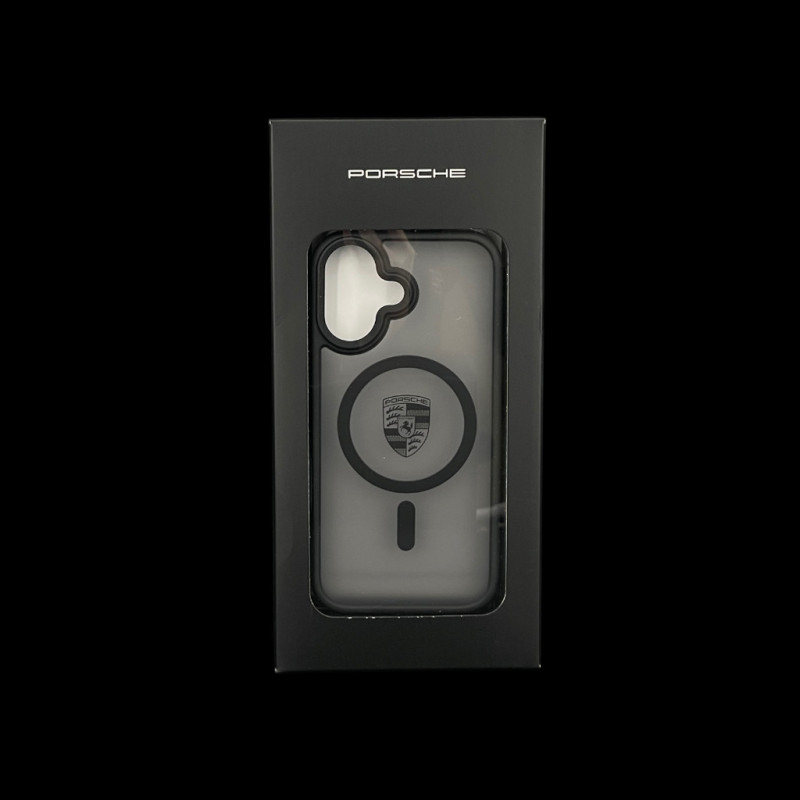 Porsche Hard Case iPhone 17 Black / Transparent Customisable WAP0300010TSNC