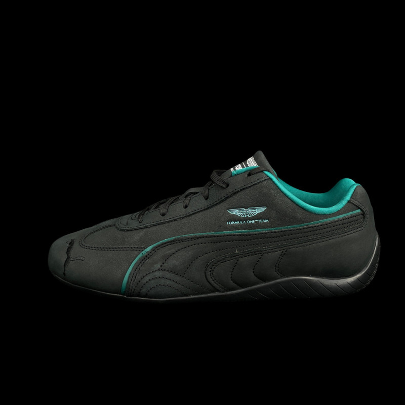 Aston Martin Schuhe F1 Team Speedcat Puma Sport Sneaker Schwarz 309137-01
