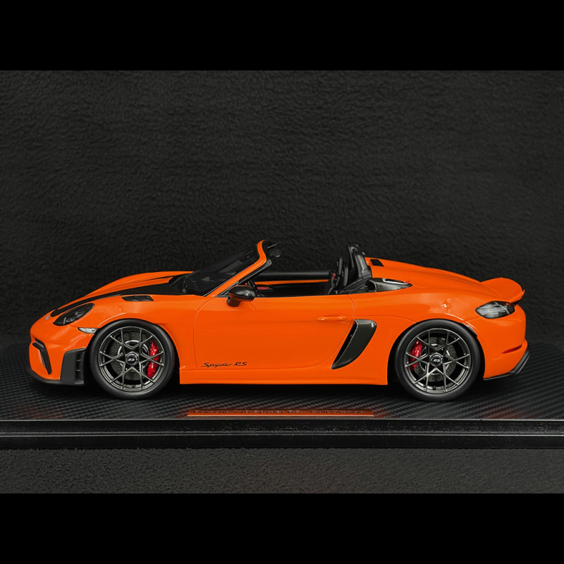 Porsche 718 Spyder RS Type 982 2024 Weissach Package RS Selection x Spark Gulf Orange 1/18 18RSF024