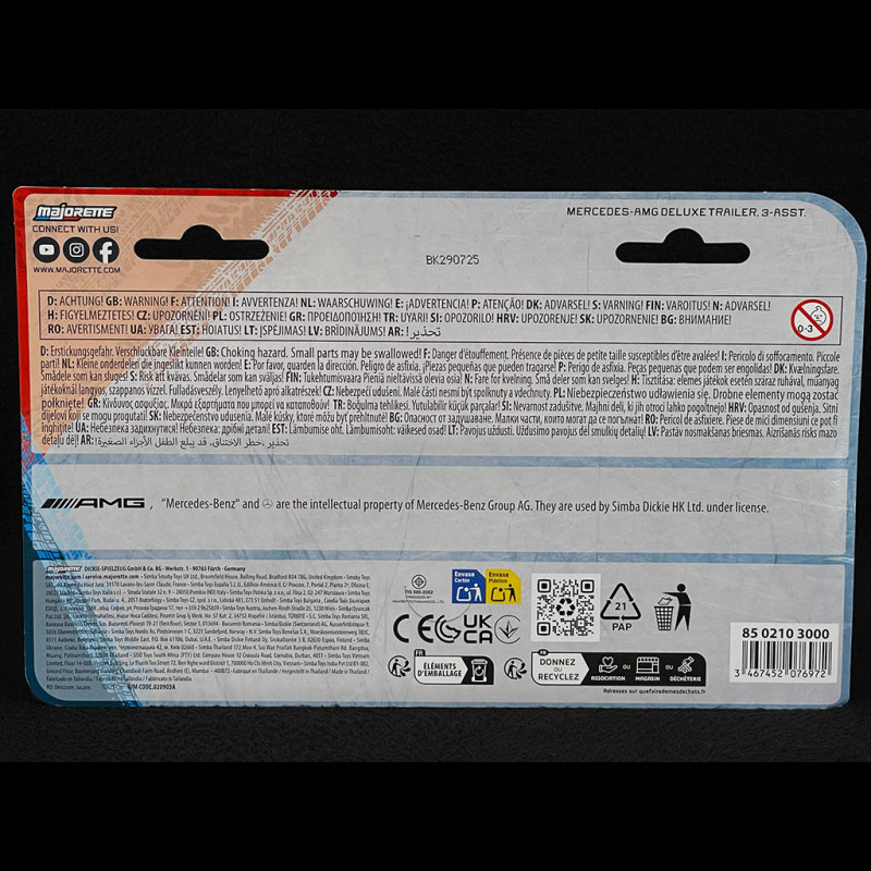 Mercedes-AMG GLC 63 S + Mercedes-AMG A35 Set Auf Anhänger Schwarz ...