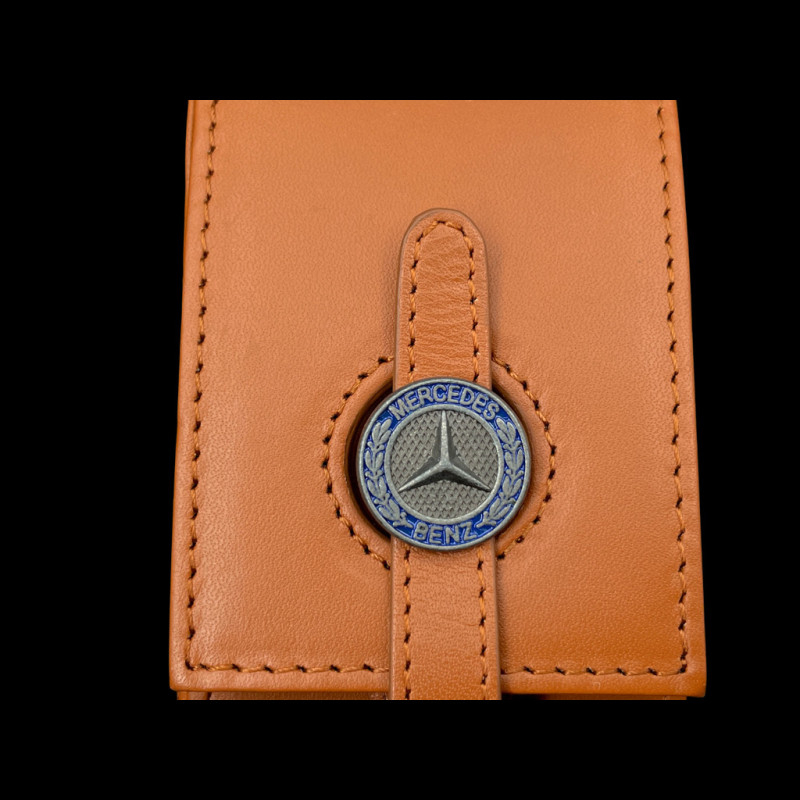 Mercedes-Benz Glasses Case Cognac Leather B66057004