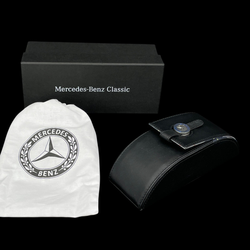 Mercedes-Benz Glasses Case Black Leather B66057247