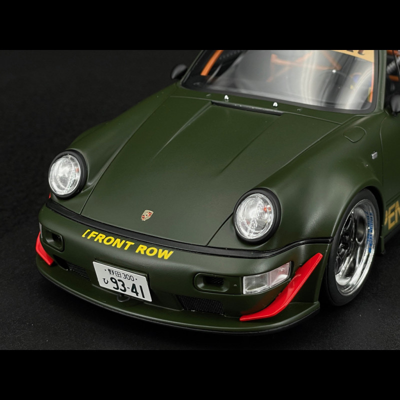 Porsche 911 RWB Type 964 Penthouse 2008 Vert Kaki 1/18 GT Spirit GT559
