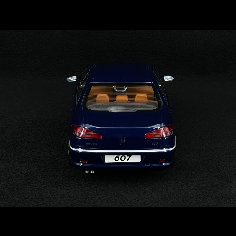 Peugeot 607 3.0 V6 Phase 2 2008 Montebello Blue 1/18 Ottomobile OT485