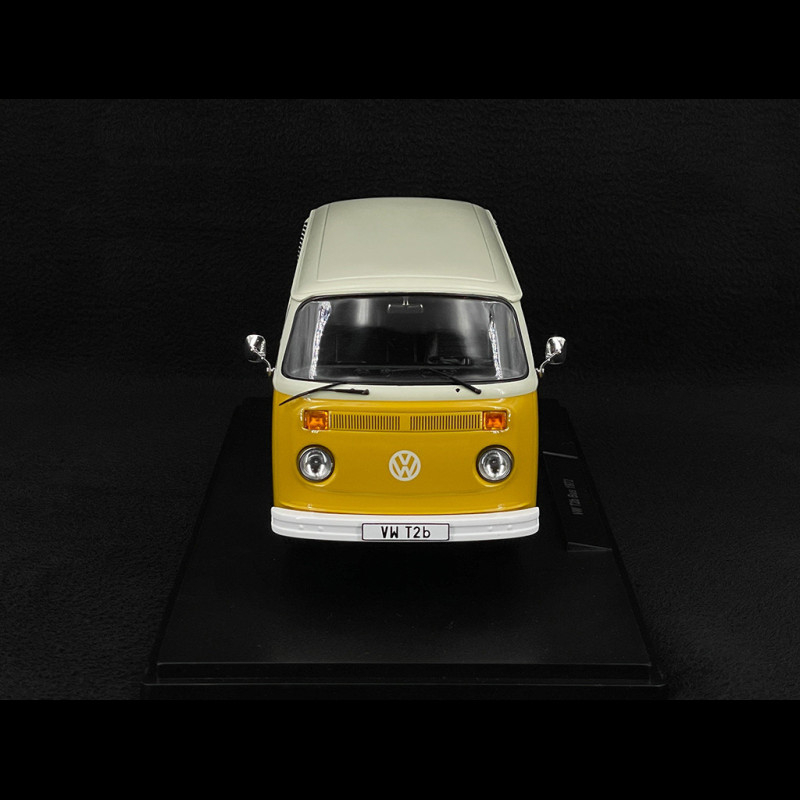 Volkswagen Combi T2 Bus 1972 Yellow / White 1/18 KK Scale KKDC181361
