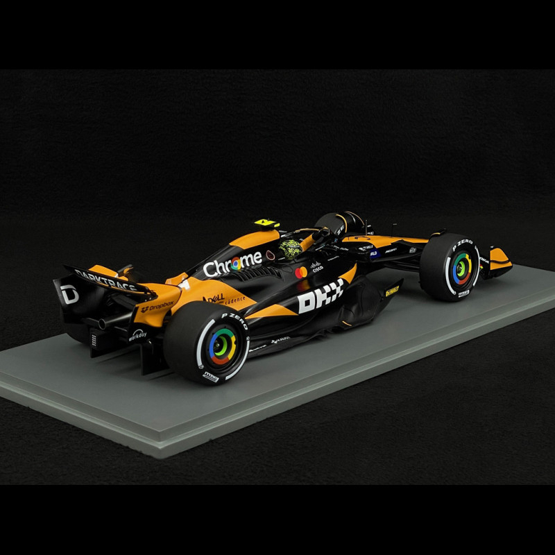 Lando Norris McLaren MCL38 n° 4 Winner Abu Dhabi GP 2024 F1 1/18 Spark ...