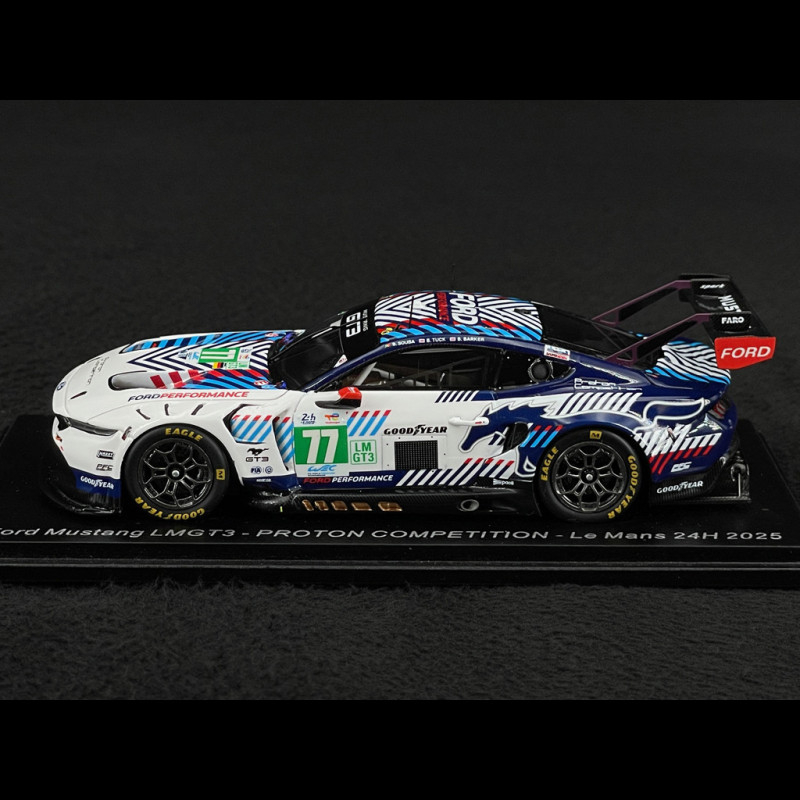 Ford Mustang GT3 n° 77 24h Le Mans 2025 1/43 Spark S9299