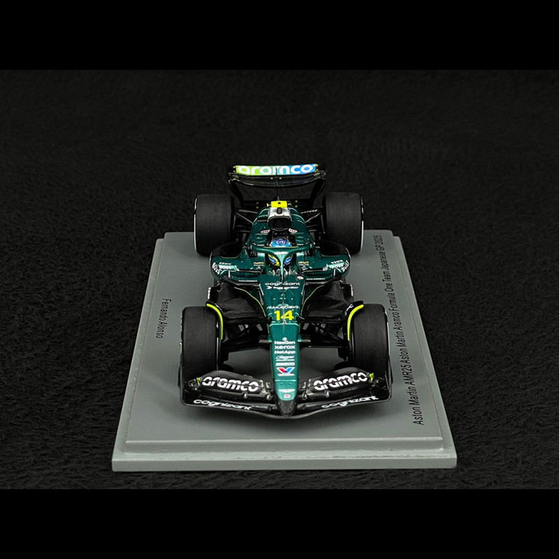 Fernando Alonso Aston Martin AMR25 n° 14 Japanese GP 2025 F1 1/43 Spark ...