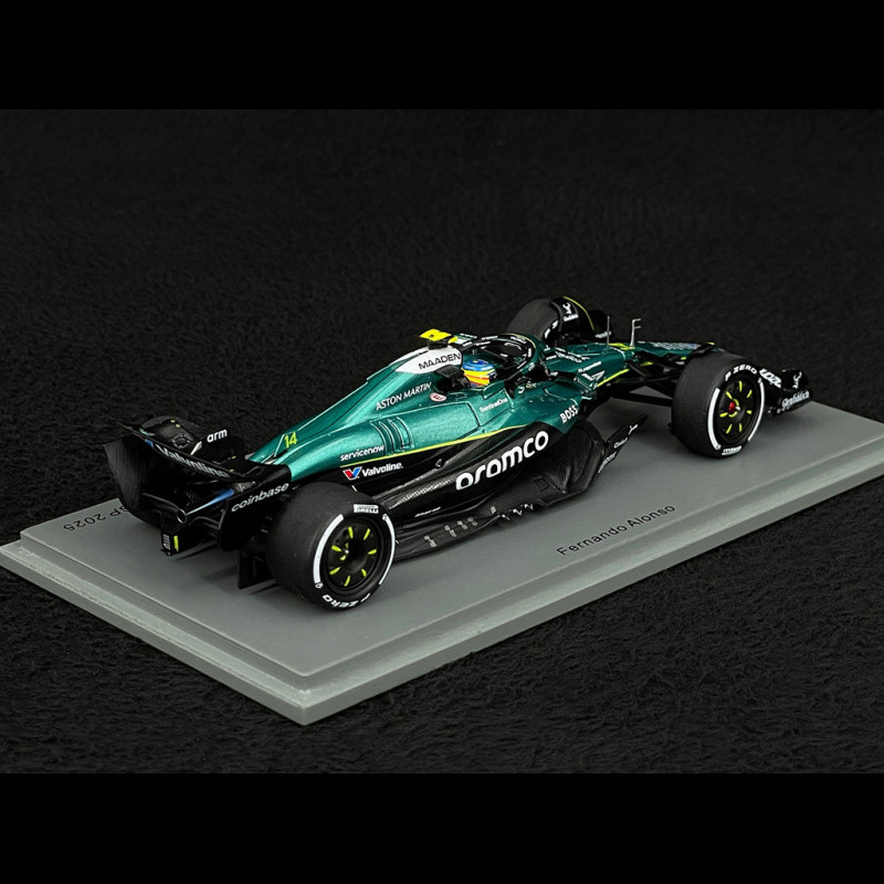 Fernando Alonso Aston Martin AMR25 n° 14 Japanese GP 2025 F1 1/43 Spark ...