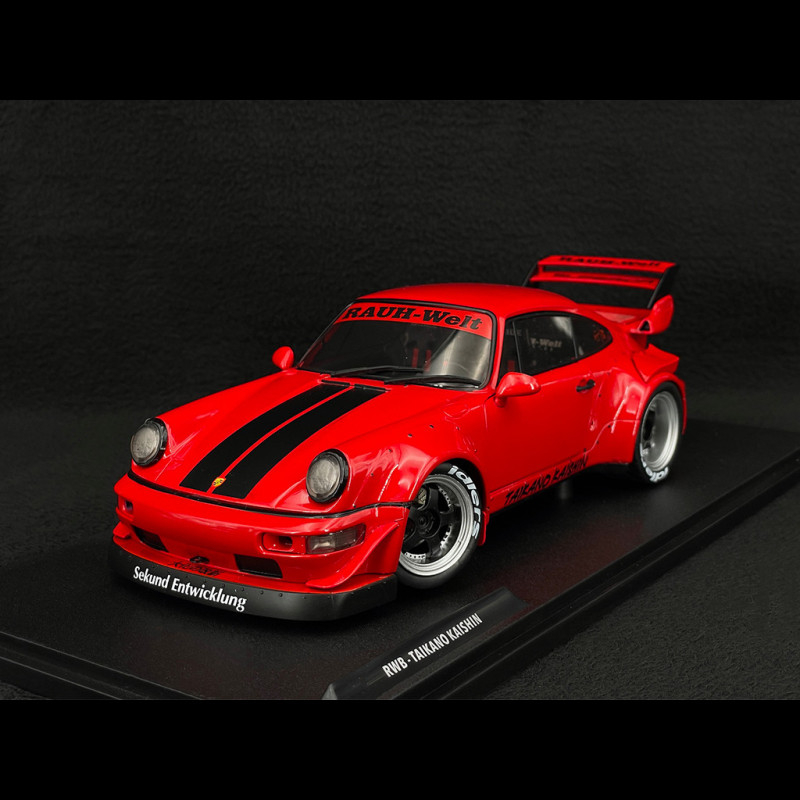 Porsche 911 RWB Type 964 Body Kit Taikano Kaishin 2024 Red 1/18 Solido ...