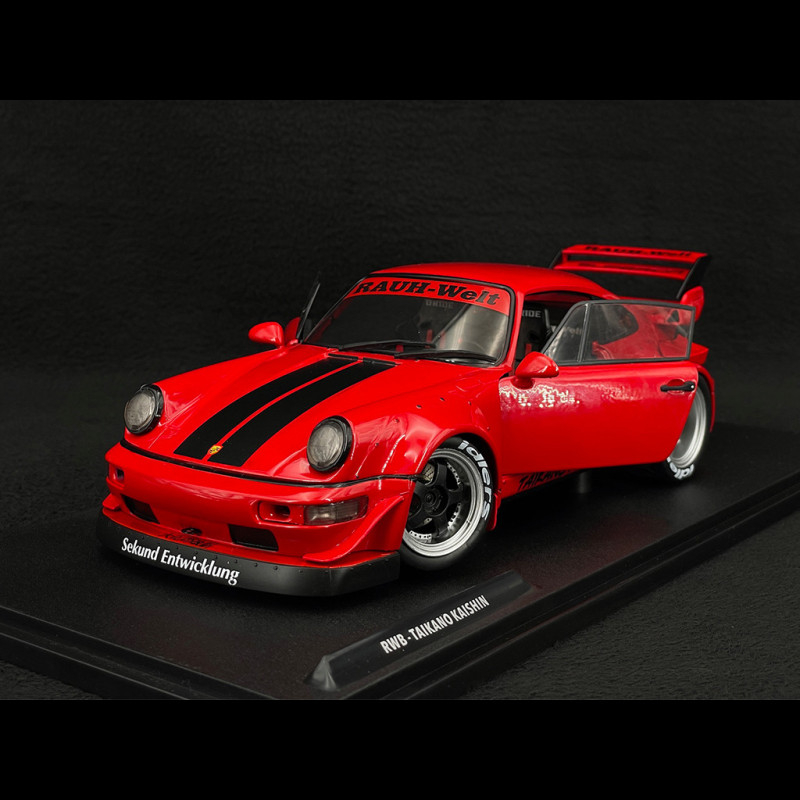 Porsche 911 RWB Type 964 Body Kit Taikano Kaishin 2024 Red 1/18 Solido ...