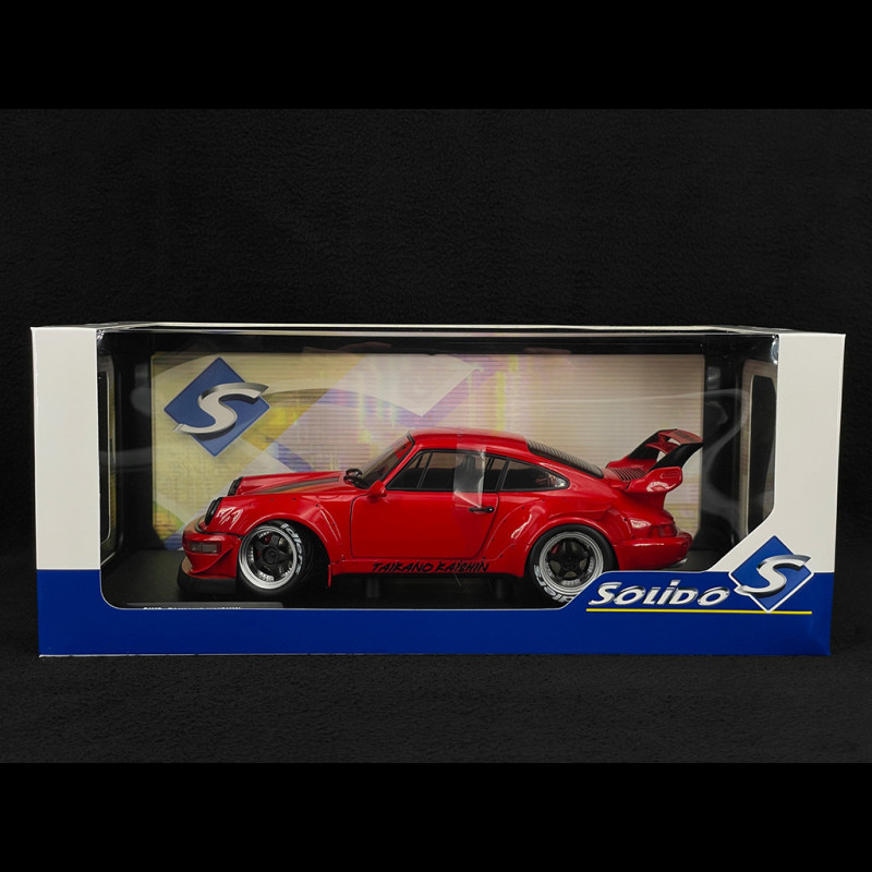 Porsche 911 RWB Type 964 Body Kit Taikano Kaishin 2024 Red 1/18 Solido ...