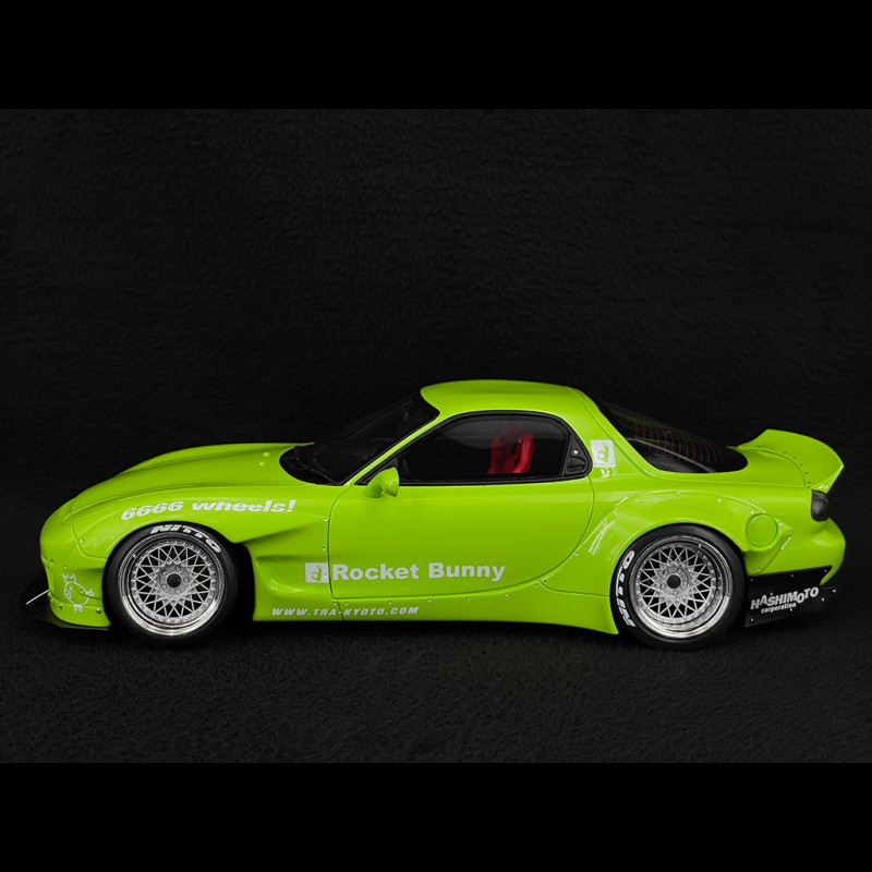 Mazda RX7 FD3S Rocket Bunny Aero V1 2015 Pearl Green 1/18 Ottomobile OT1155