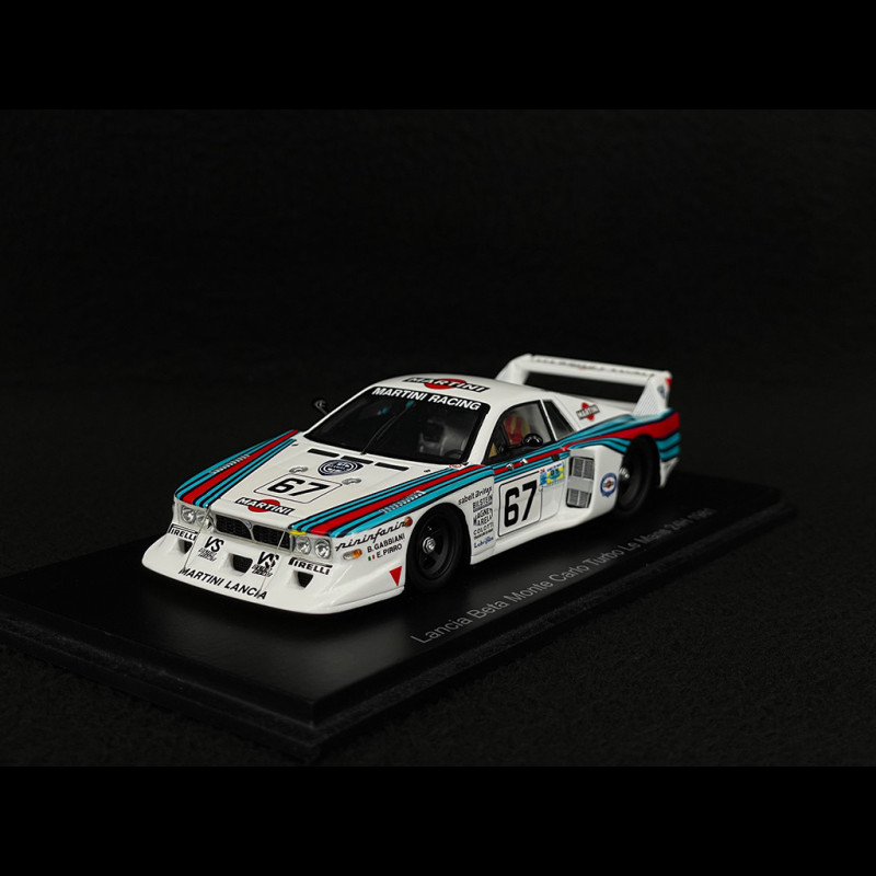 Lancia Beta Montecarlo Turbo n° 67 24h Le Mans 1981 1/43 Spark S1385