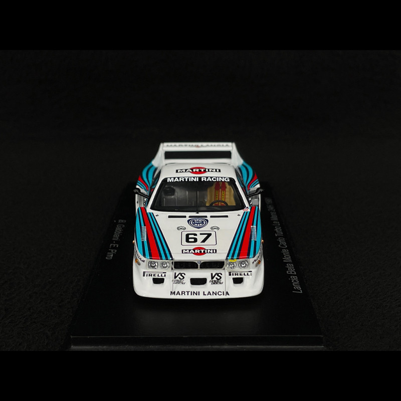 Lancia Beta Montecarlo Turbo n° 67 24h Le Mans 1981 1/43 Spark S1385